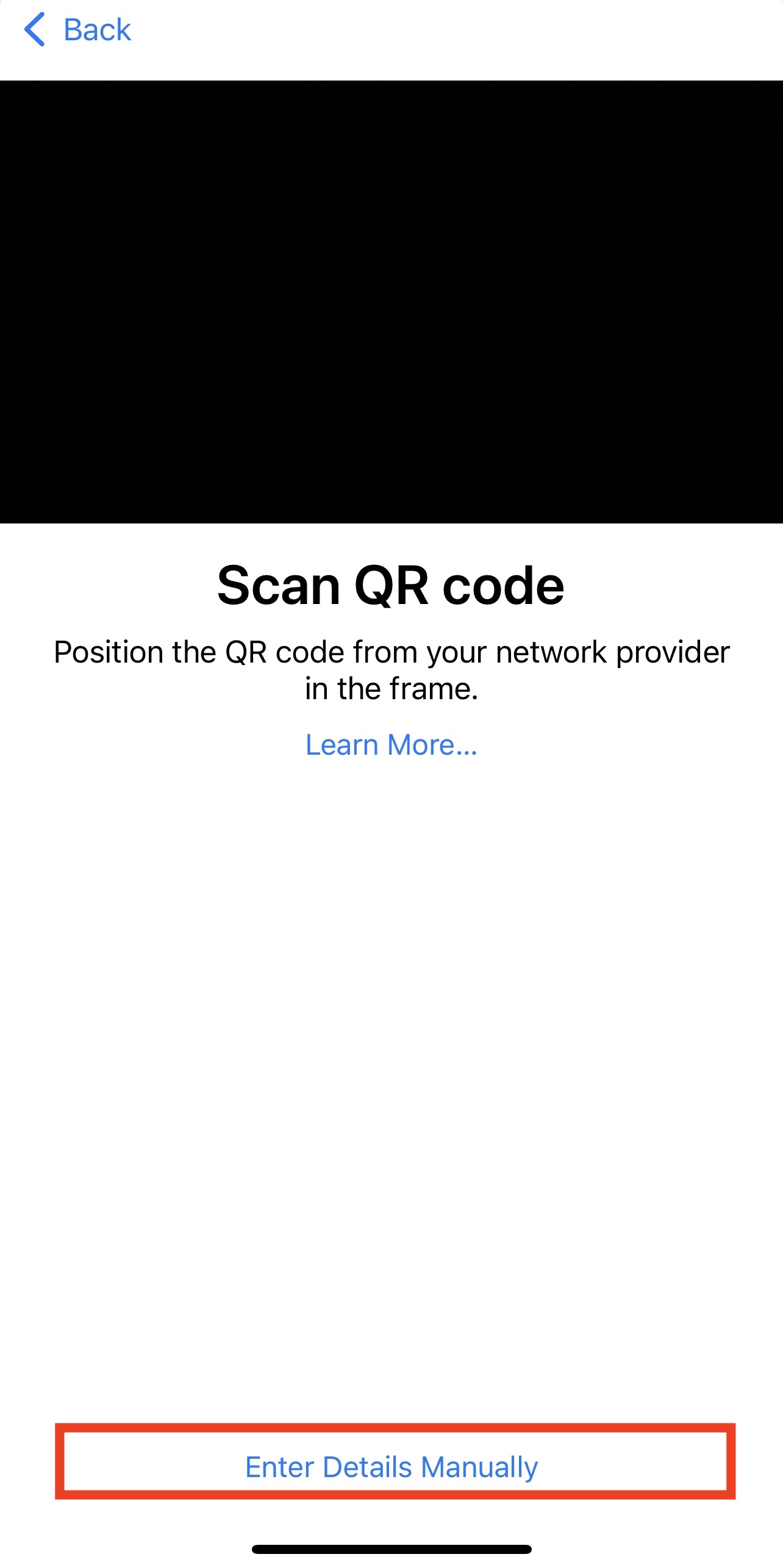 Hoe een eSIM handmatig te installeren op een Apple (iOS) apparaat – SWISS eSIM by Breeze