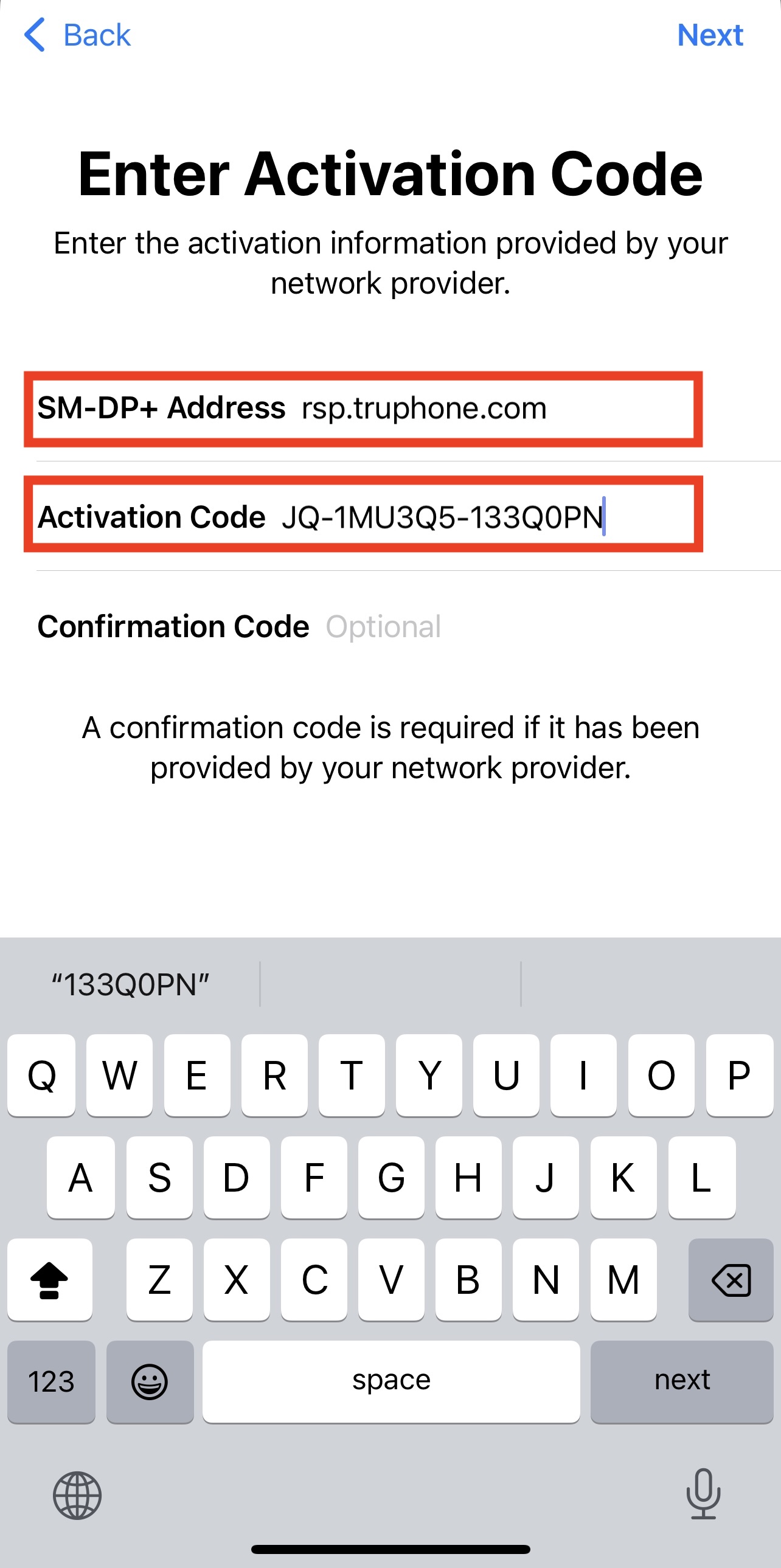 Hoe een eSIM handmatig te installeren op een Apple (iOS) apparaat – SWISS eSIM by Breeze