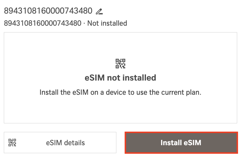 Setup guide for installing an eSIM – SWISS eSIM by Breeze